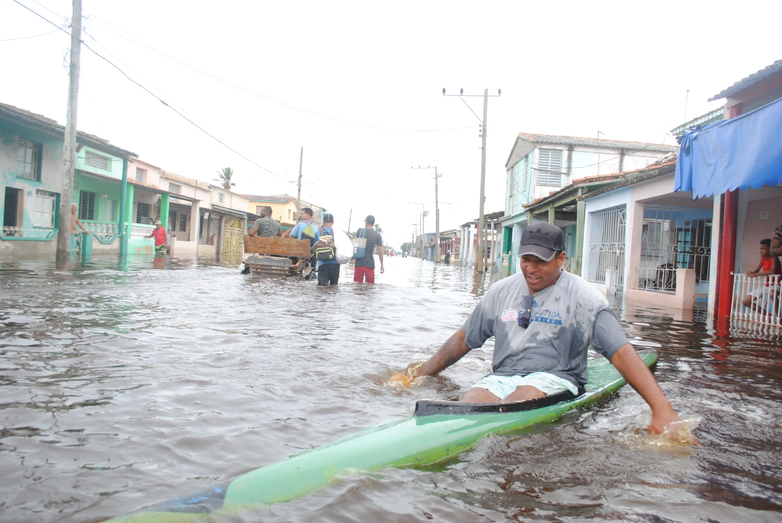 Helene inundó Surgidero de Batabanó - Juventud Técnica