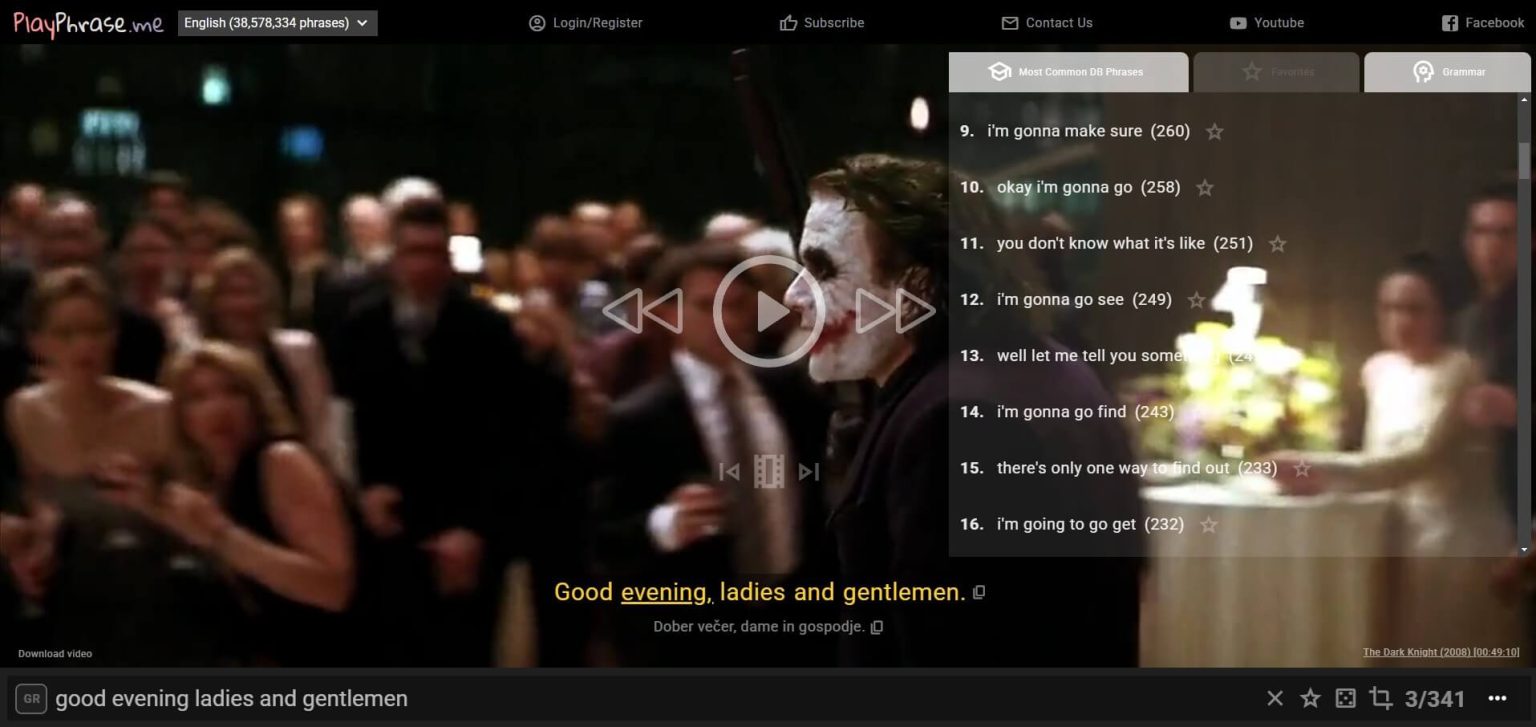 PlayPhrase, la herramienta que busca frases de películas - Juventud Técnica